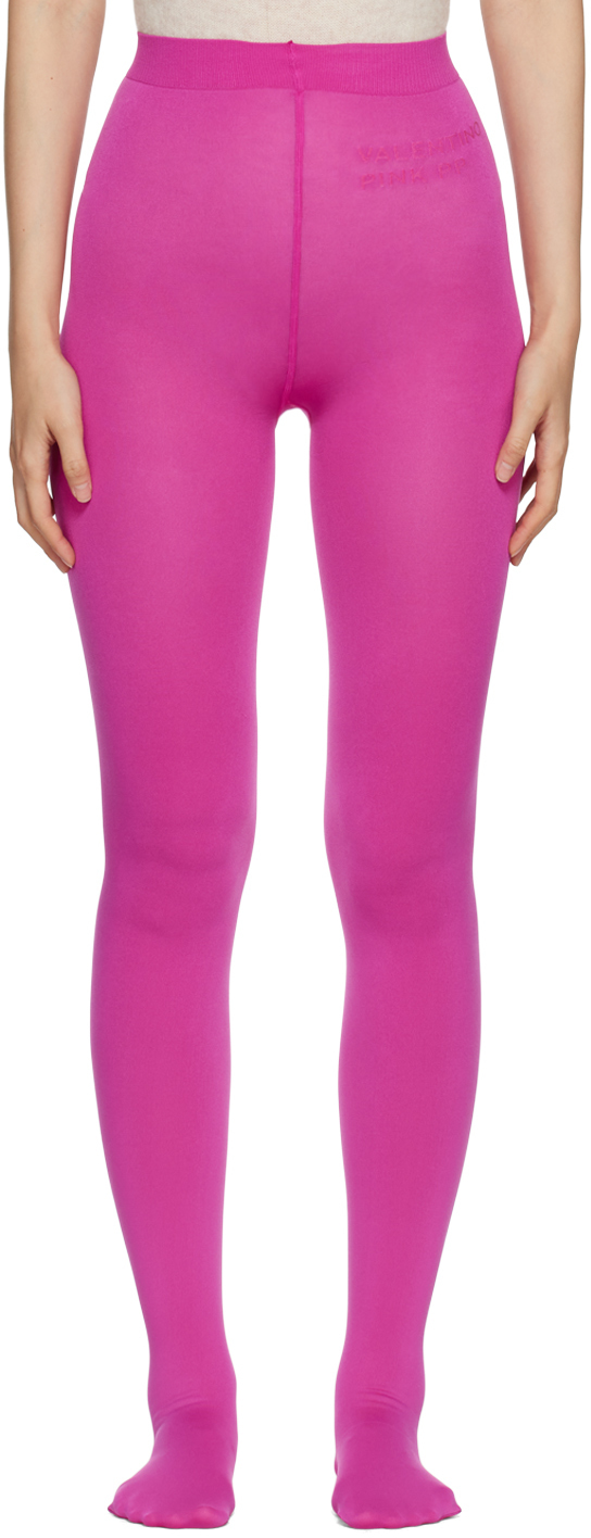 Valentino Pink Knit Tights Valentino