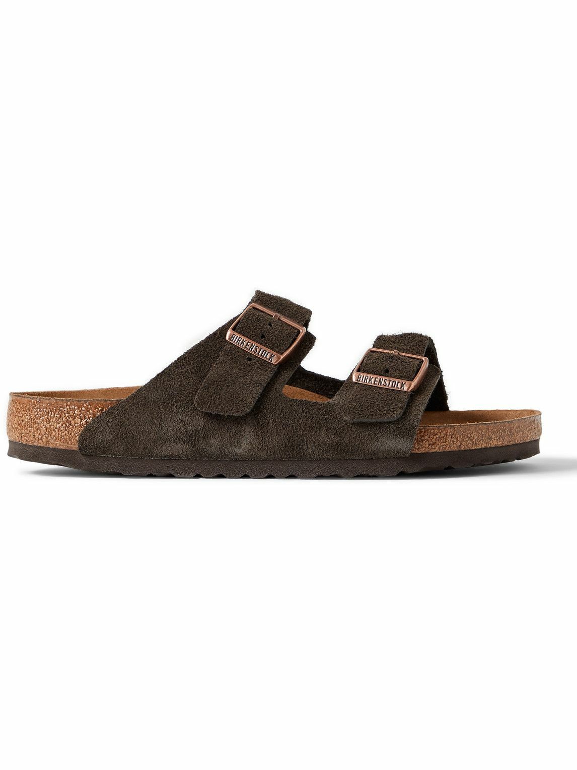 Birkenstock - Arizona Suede Sandals - Brown Birkenstock