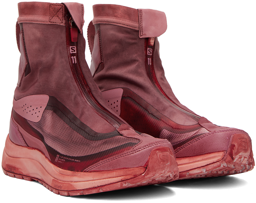 11 by Boris Bidjan Saberi Red Salomon Edition Bamba 2 GTX High Sneakers ...