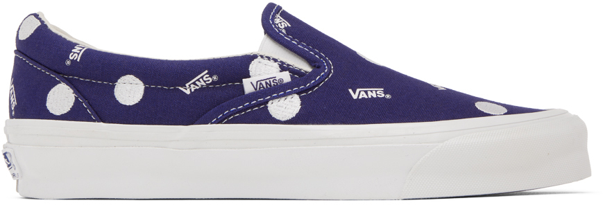 Vans Blue OG Classic Slip-On LX Sneakers Vans