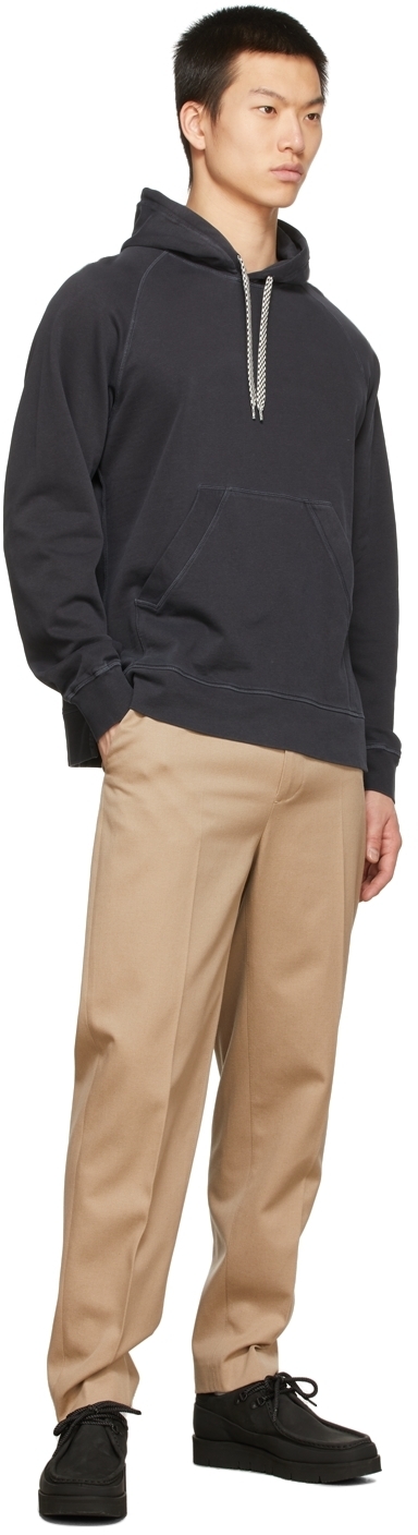 Officine Générale Black Octave Hoodie Officine Generale