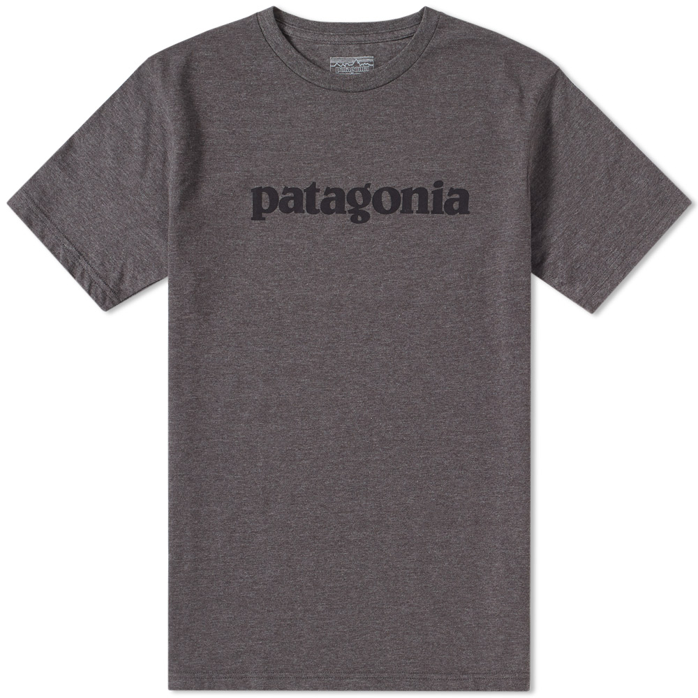 Patagonia Text Logo Tee Patagonia