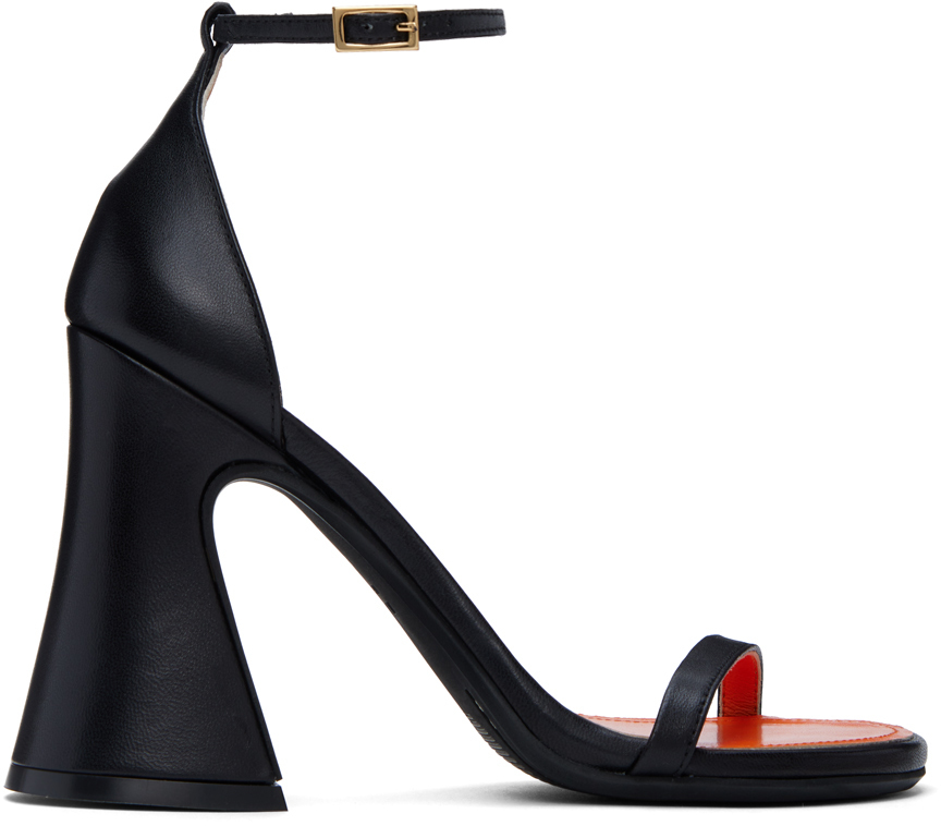Marni Black Block Heeled Sandals Marni