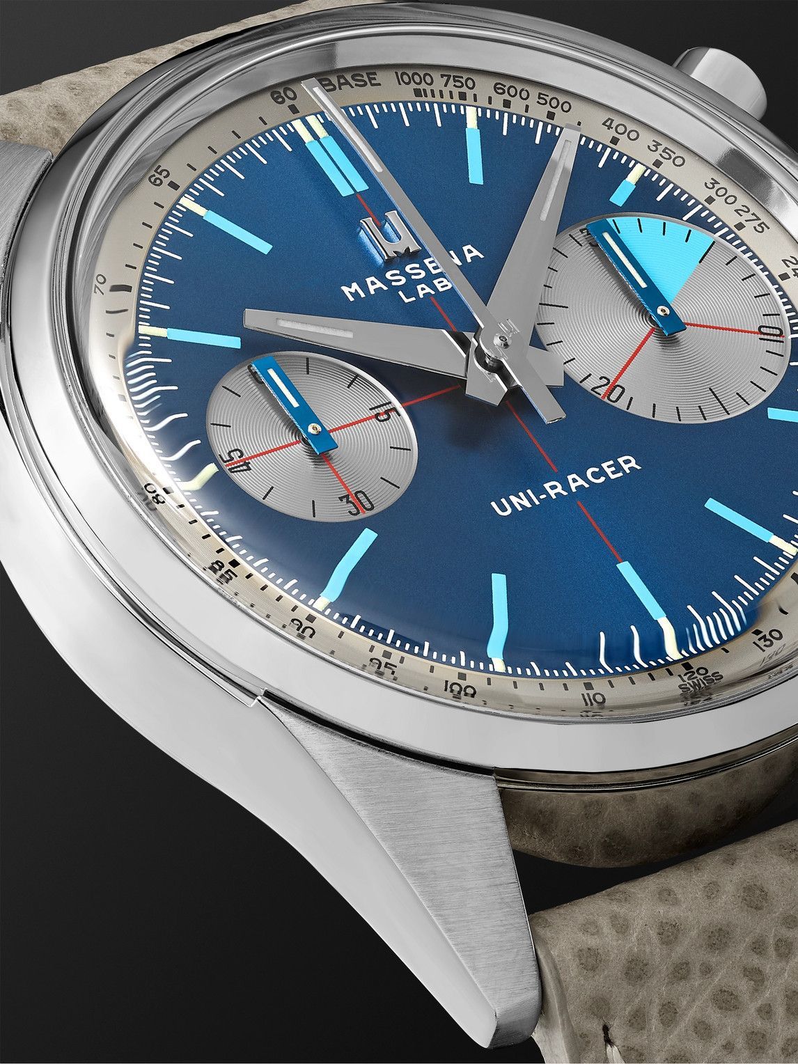 Massena LAB - Uni-Racer Limited Edition Hand-Wound Chronograph 39mm ...