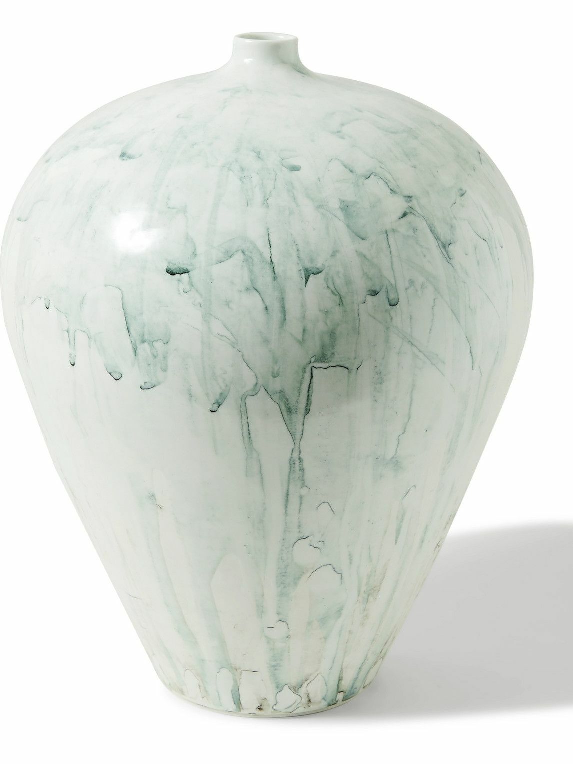 Japanese Craft - Floating Drip Glazed Ceramic Vase