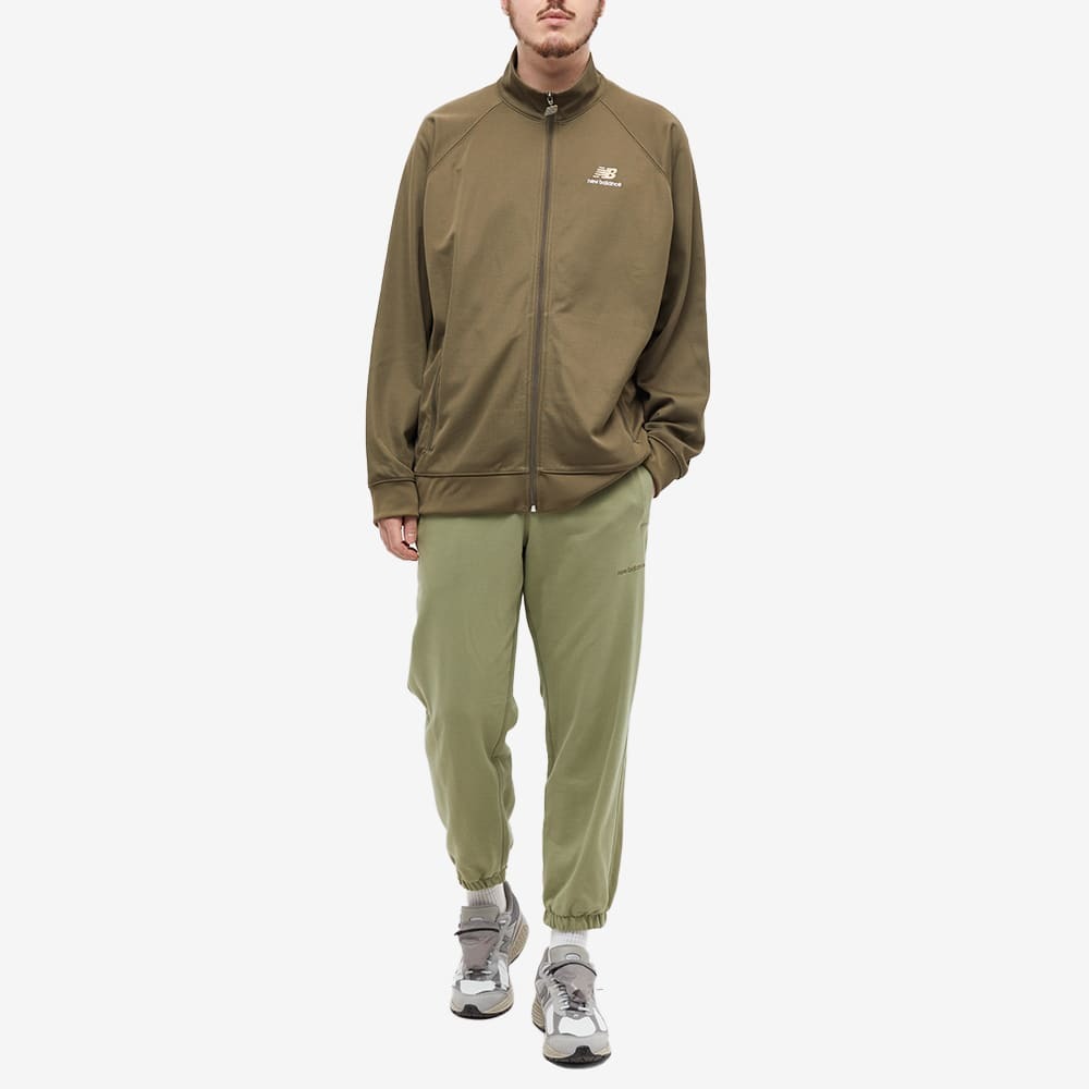 New Balance Uni-ssentials Track Jacket in Green New Balance
