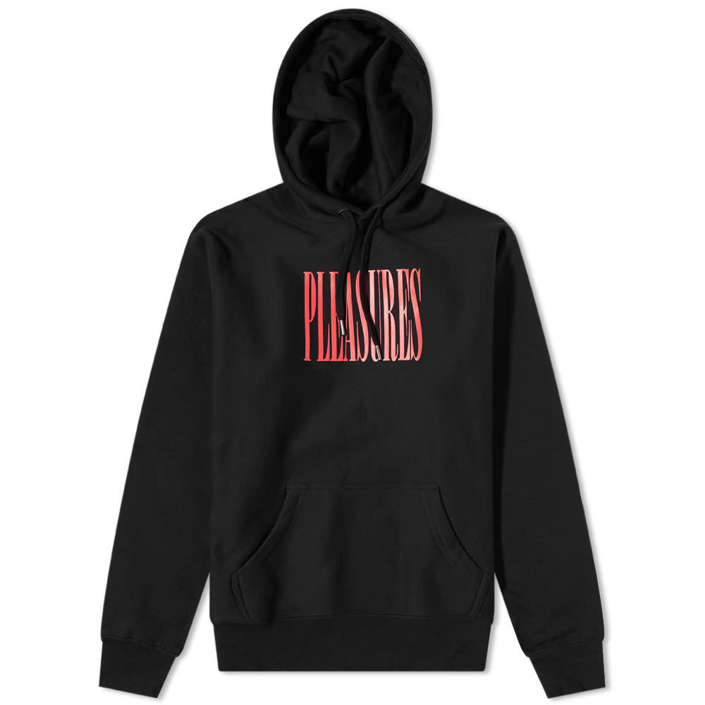 PLEASURES Stretch Logo Hoody PLEASURES