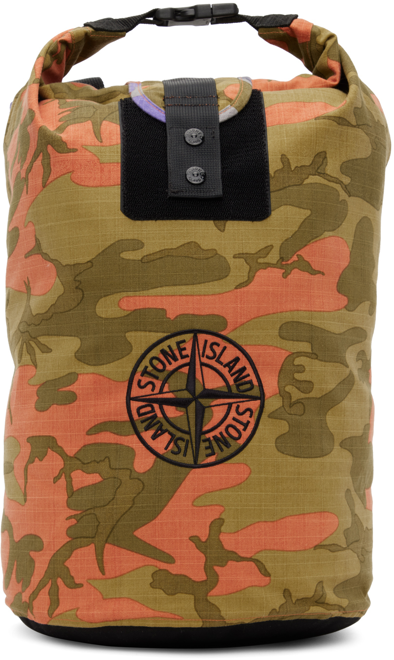 Stone Island Multicolor Camoflauge Backpack Stone Island