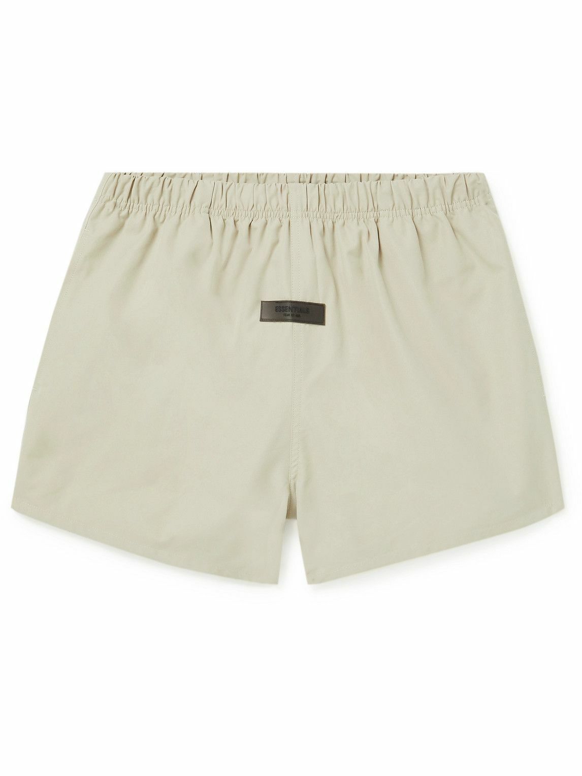 FEAR OF GOD ESSENTIALS - Dock Straight-Leg Logo-Appliquéd Cotton-Blend ...