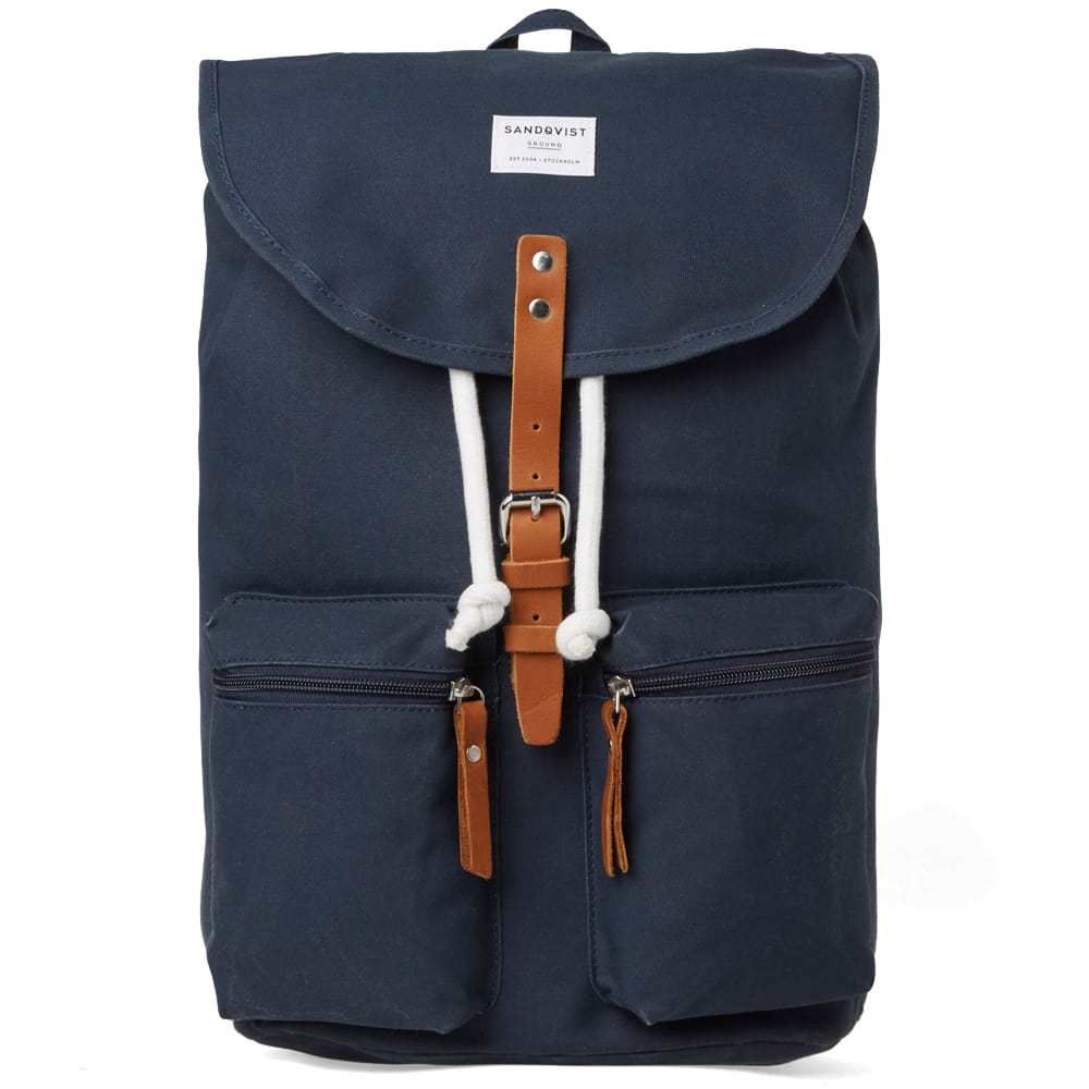 Sandqvist Roald Backpack Blue Sandqvist