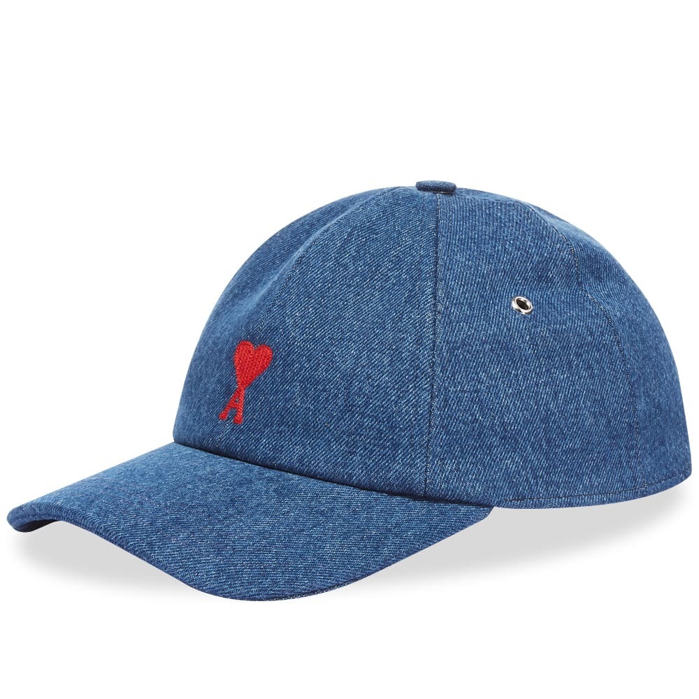 AMI Heart Denim Cap AMI
