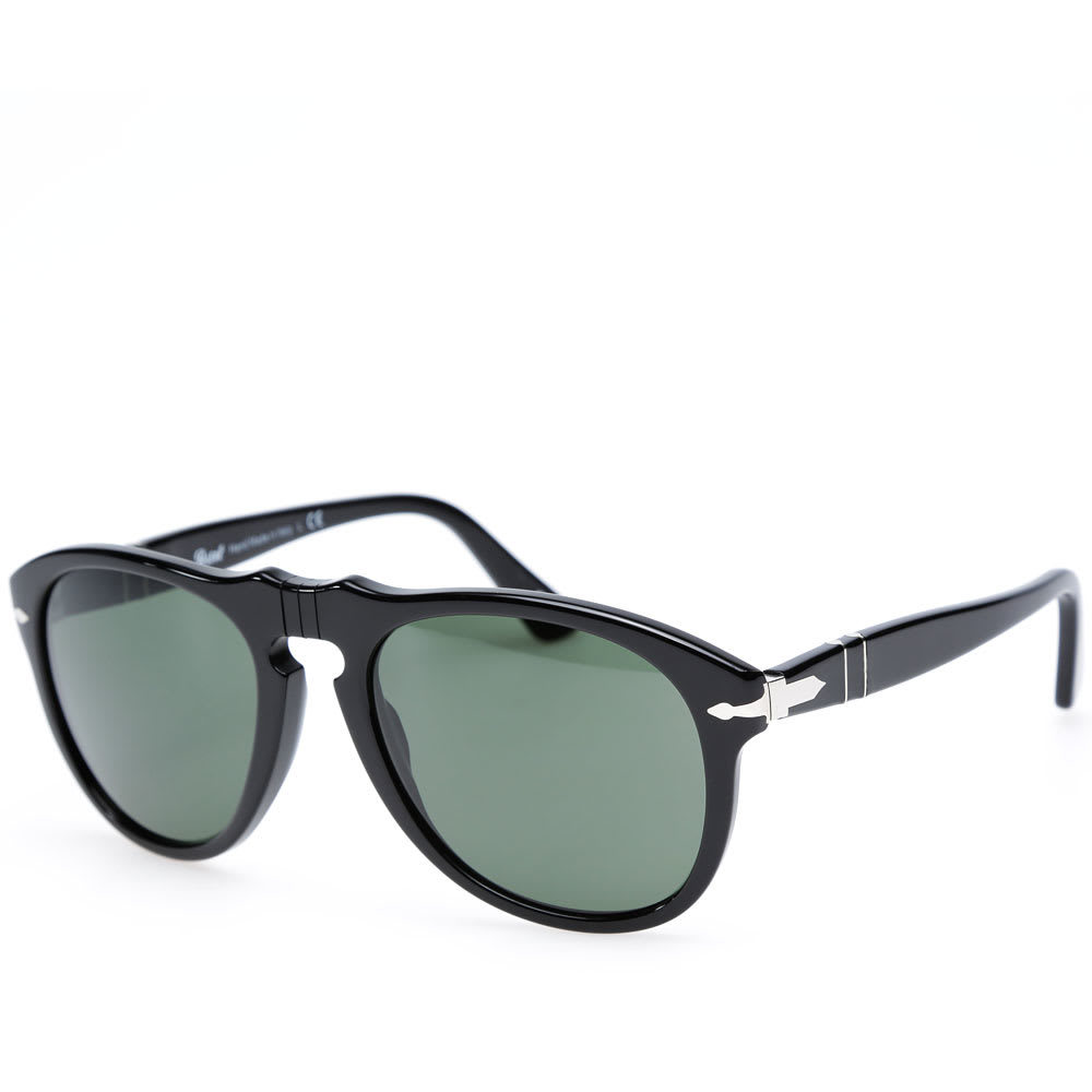 Persol 649 Aviator Sunglasses Black Persol