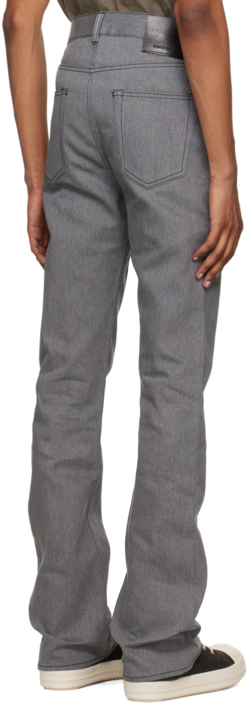 Rick Owens DRKSHDW Gray Jim Cut Jeans Rick Owens Drkshdw