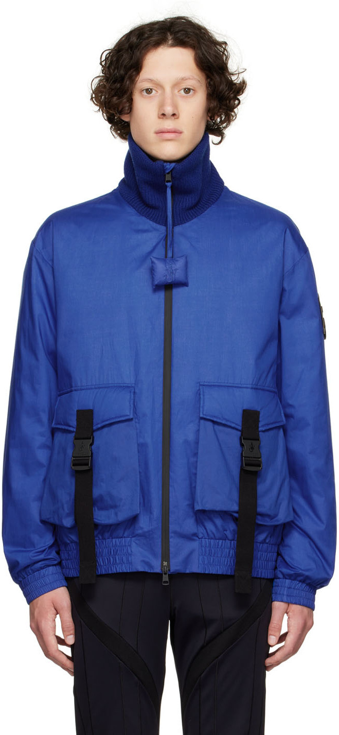 Moncler Genius 1 Moncler JW Anderson Blue Down Jacket Moncler Genius