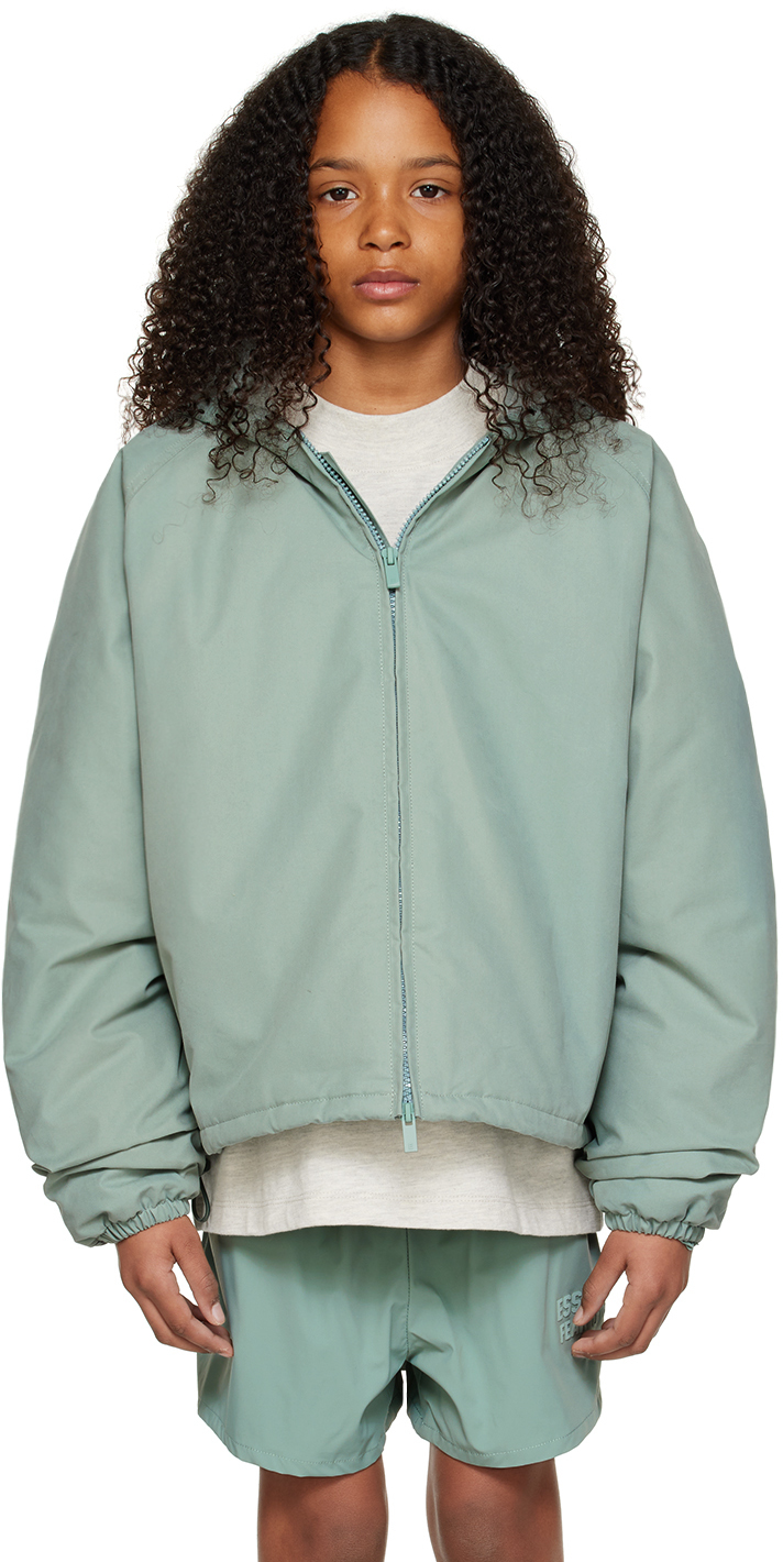 Essentials Kids Blue Full Zip Jacket Essentials
