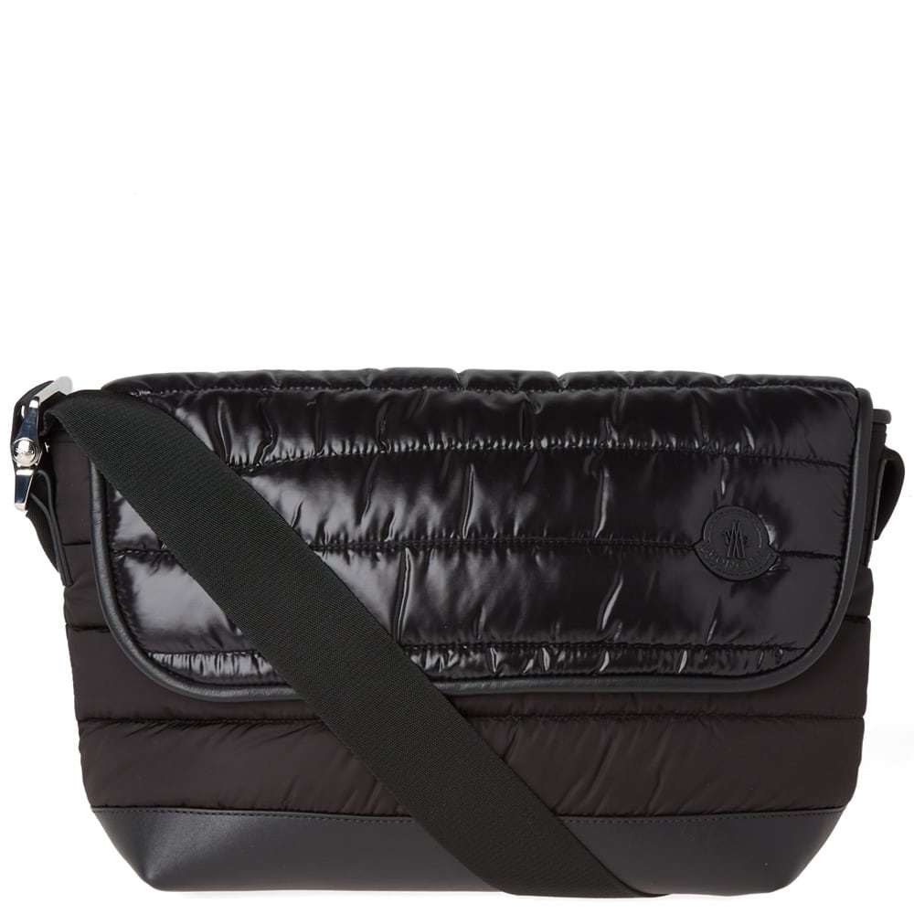 Moncler Keitu Quilted Messenger Bag Black Moncler