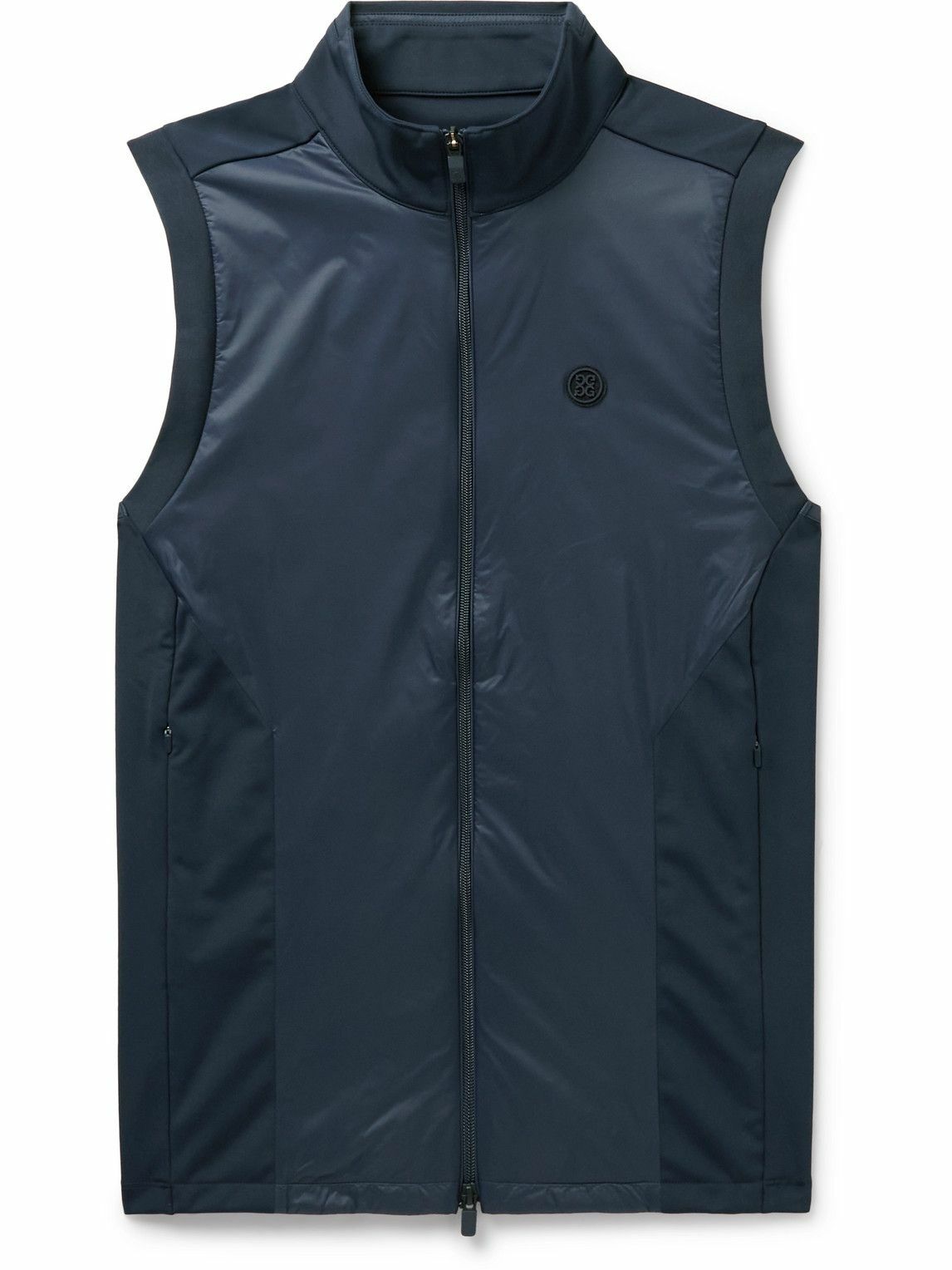G/FORE - Performer Slim-Fit Shell and Tech-Jersey Golf Gilet - Blue G/FORE