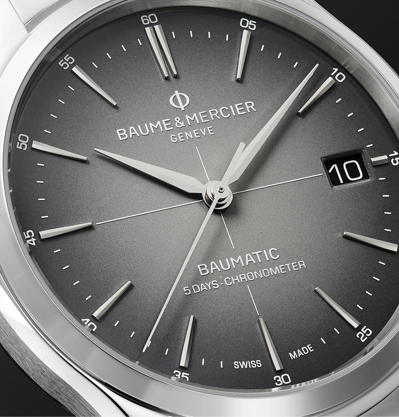 Baume & Mercier - Clifton Baumatic 10551 Automatic Chronometer 40mm ...