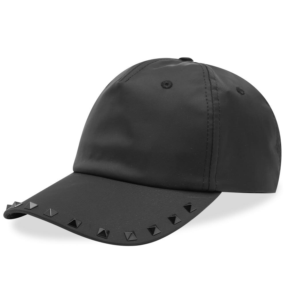Valentino Men's Stud Baseball Cap in Black Valentino
