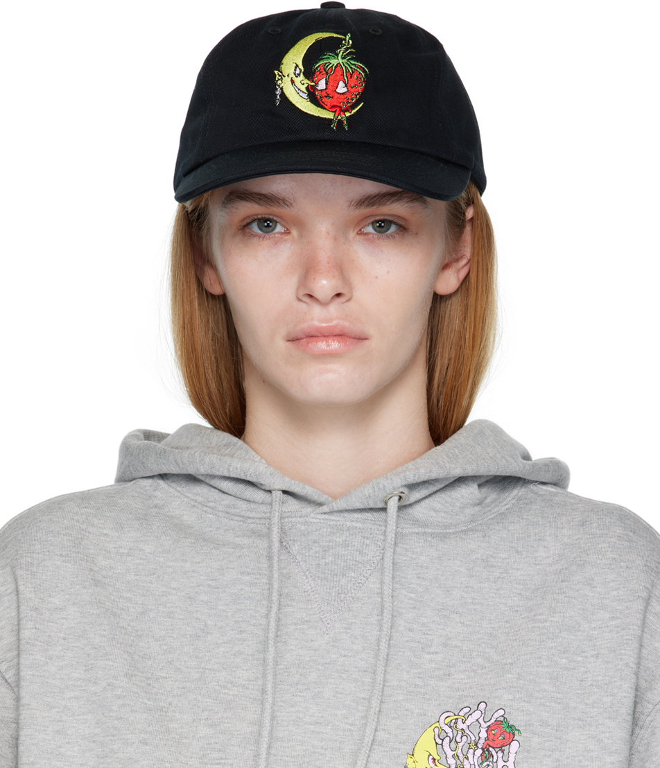 Sky High Farm Workwear Black Six Panel Cap Sky High Farm Workwear
