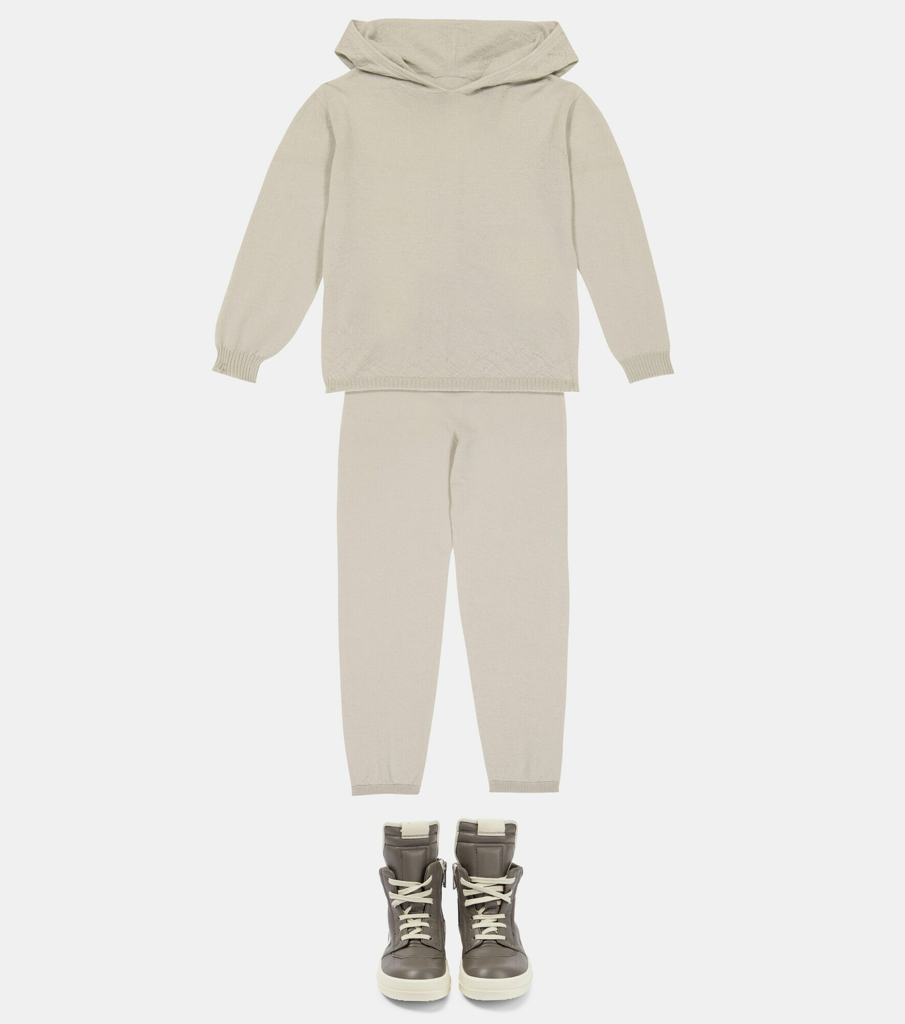 Rick Owens Kids - Wool hoodie Rick Owens
