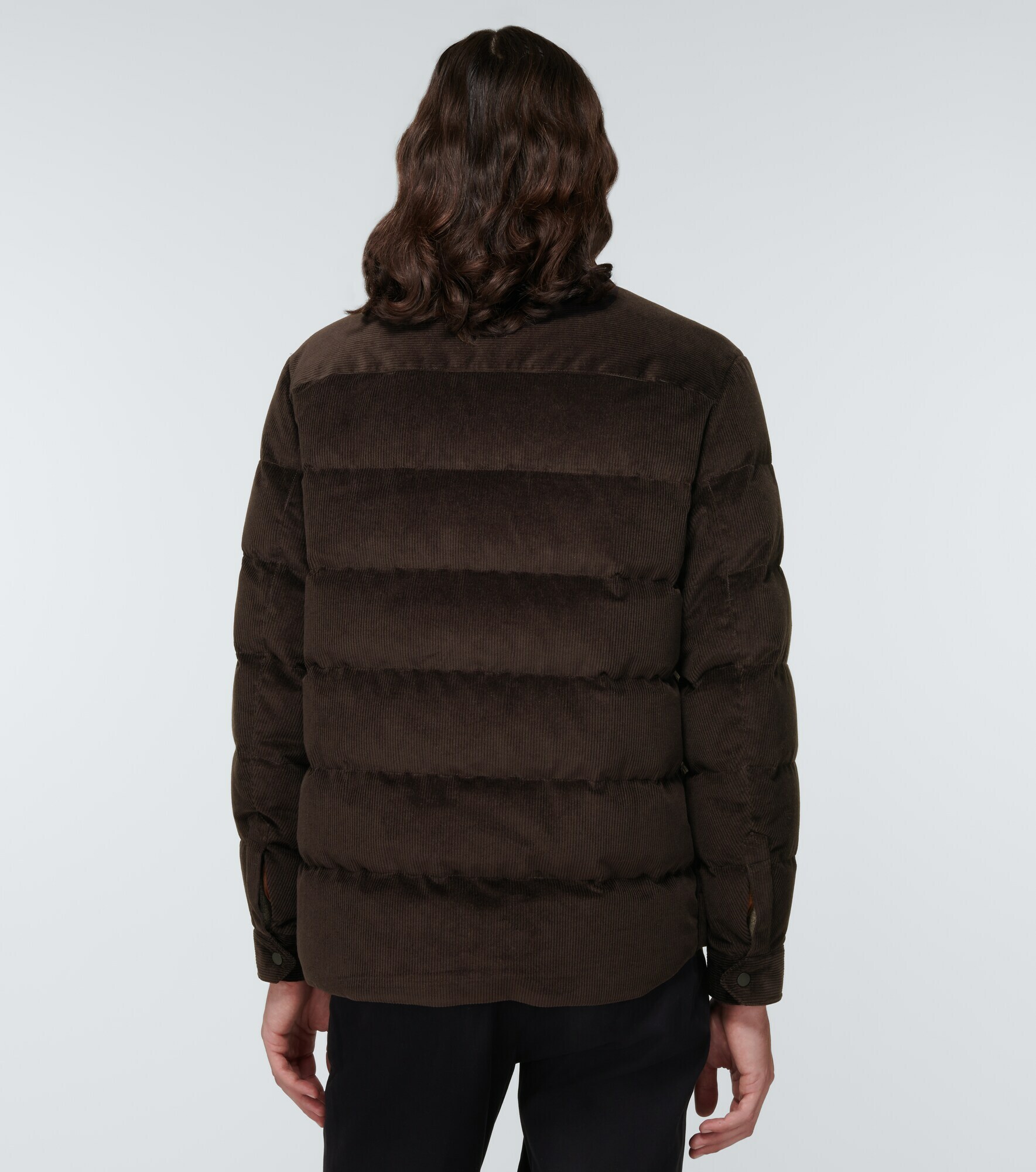 Zegna - Corduroy puffer jacket Zegna