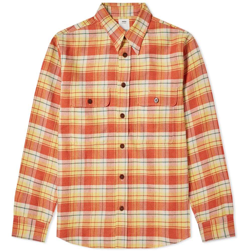 Visvim Handyman Check Shirt Red Visvim
