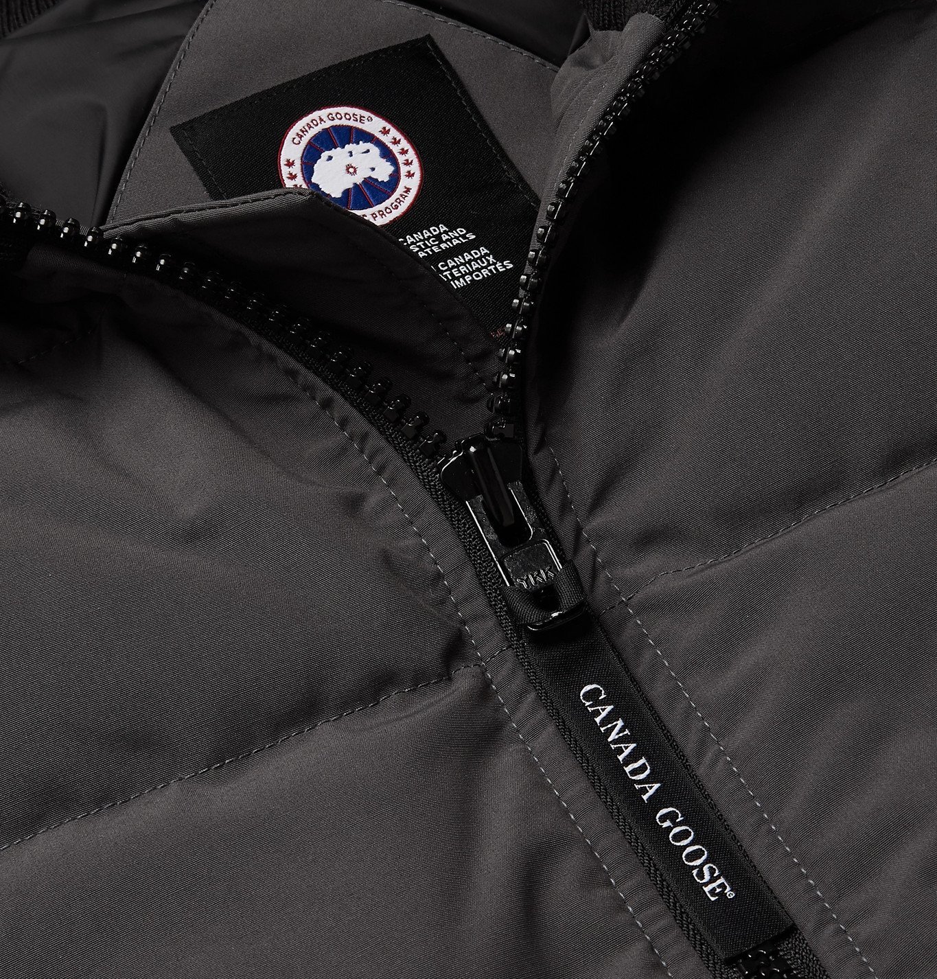Canada Goose - Woolford Quilted Shell Down Jacket - Gray Canada Goose