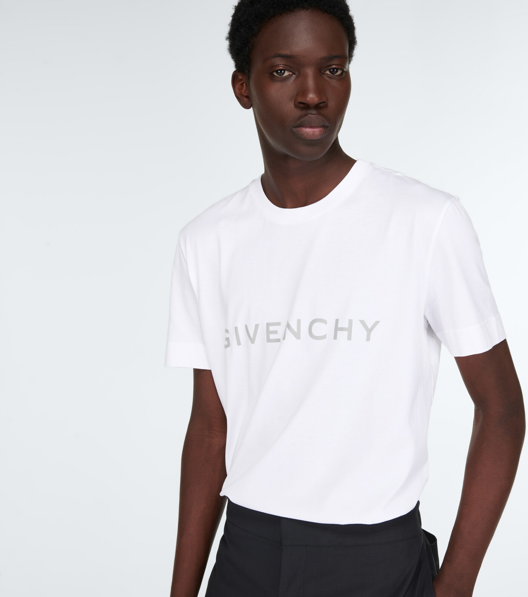 Givenchy - Logo cotton jersey T-shirt Givenchy