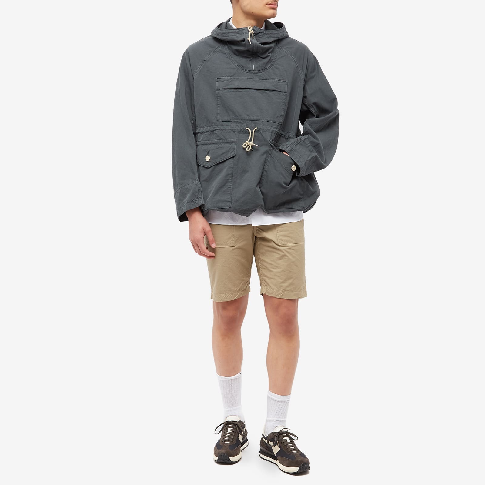 Visvim Men's Vivism Yankton Parka Jacket in Olive Visvim