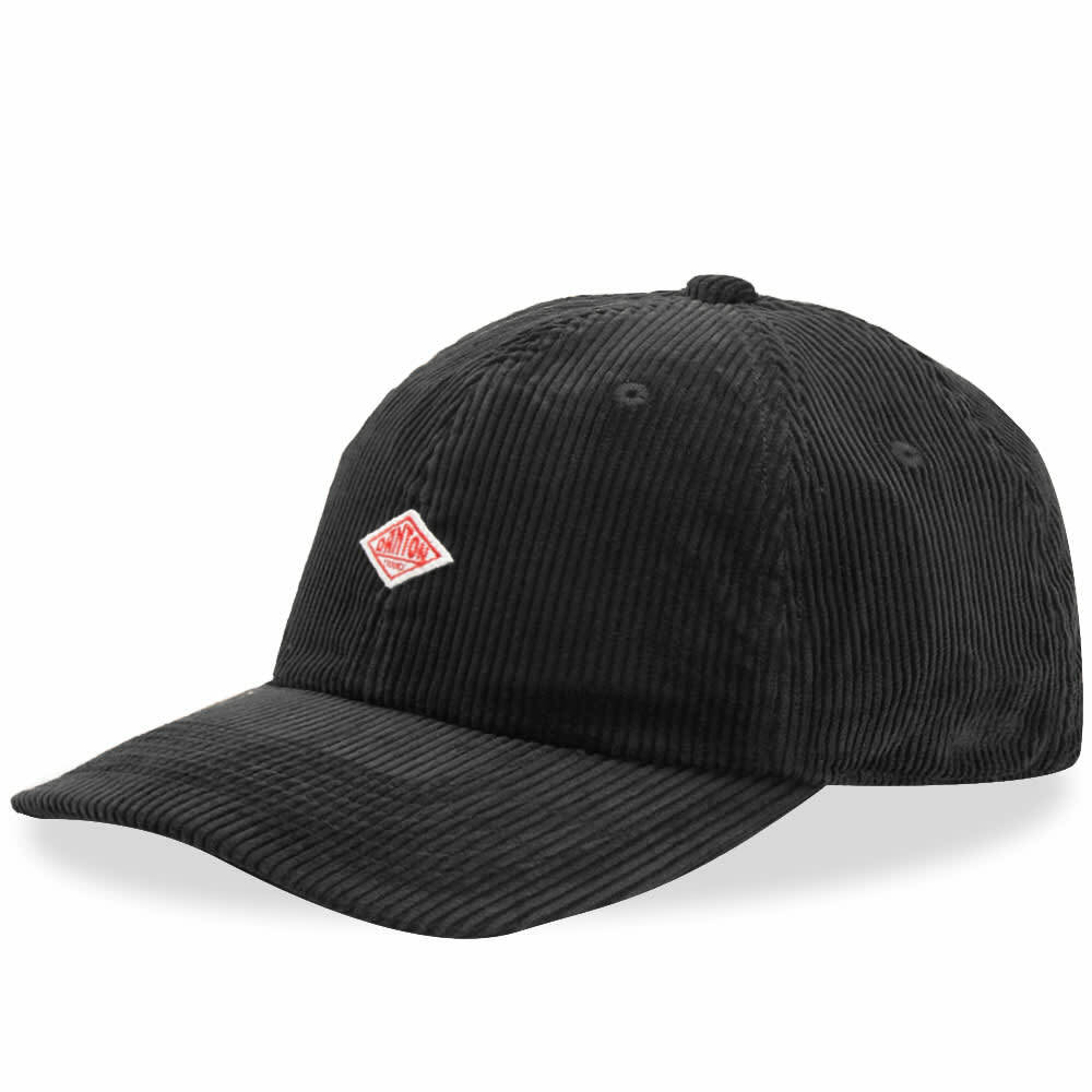 Danton Men's Cord Baseball Cap in Black Danton