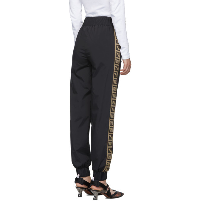 Fendi Black Forever Fendi Track Lounge Pants Fendi