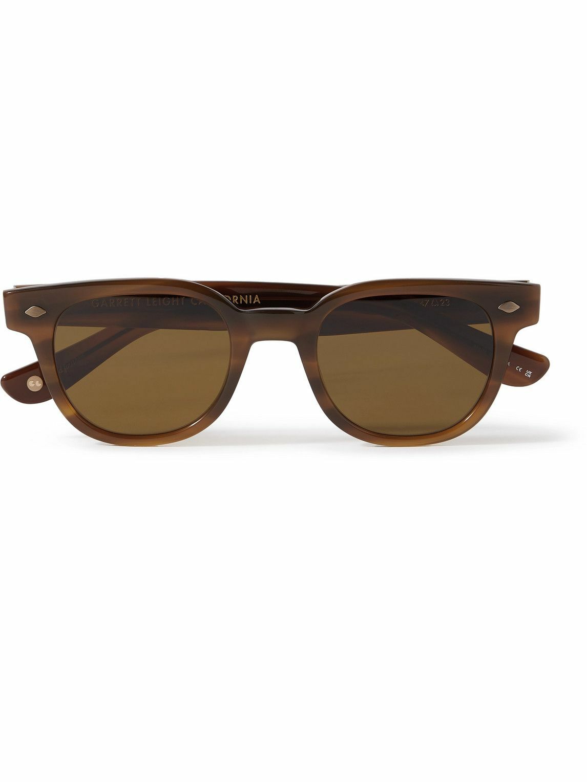 Garrett Leight California Optical - Canter Round-Frame Tortoiseshell ...