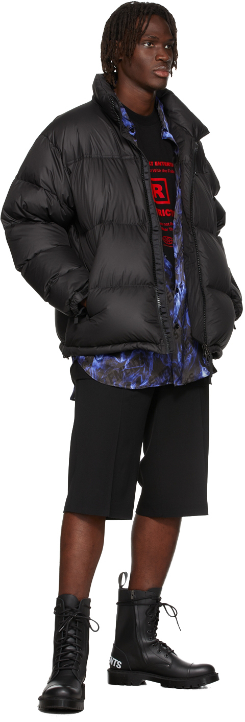 VETEMENTS Black Limited Edition 18+ Restricted T-Shirt Vetements