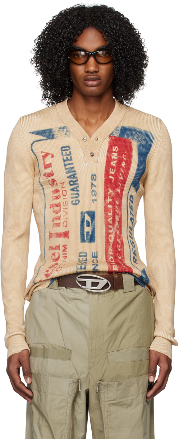 Diesel Beige K-Lancy Henley Diesel