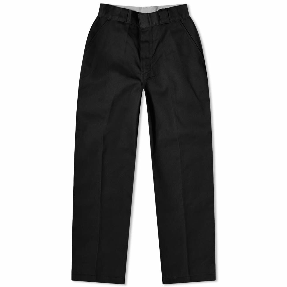 Dickies Women's Phoenix Straight Cropped Pant in Black Dickies Construct
