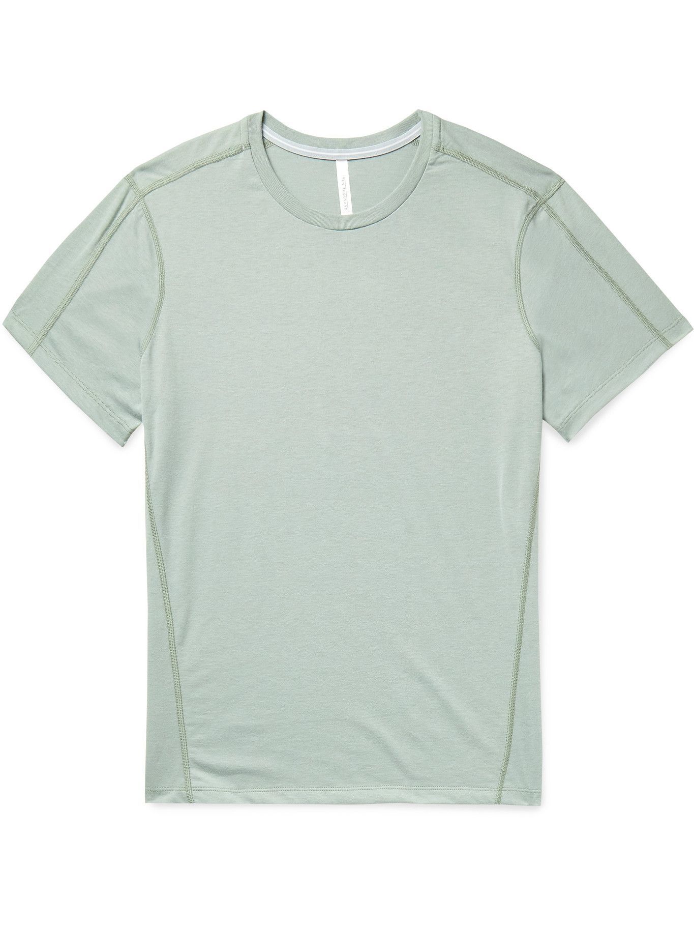 TEN THOUSAND - Durable Stretch-Jersey T-Shirt - Green Ten Thousand