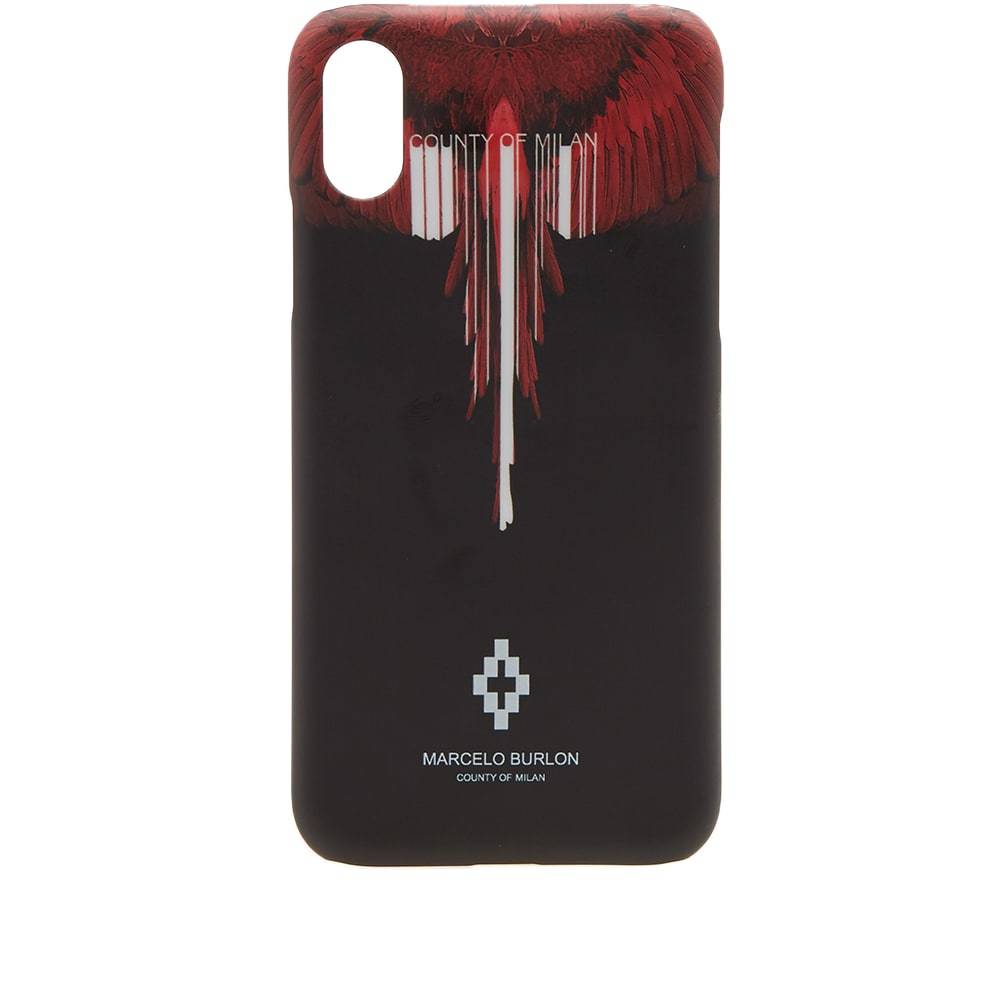 Marcelo Burlon Wings Barcode iPhone X Case Marcelo Burlon County of Milan