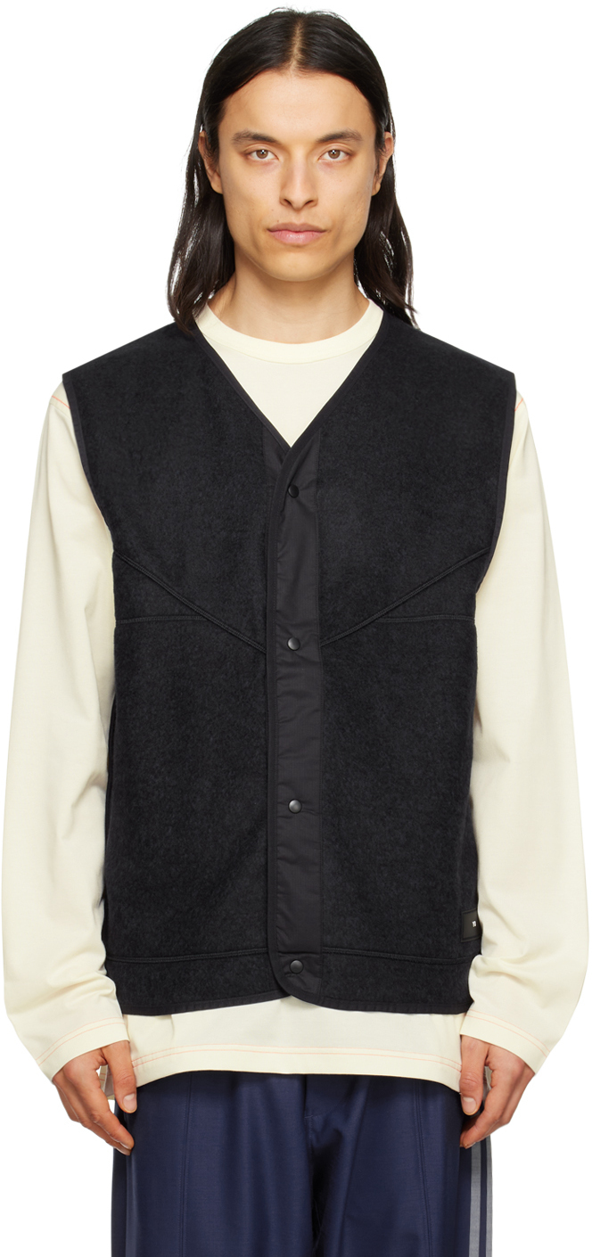 Y-3 Black Vented Vest Y-3