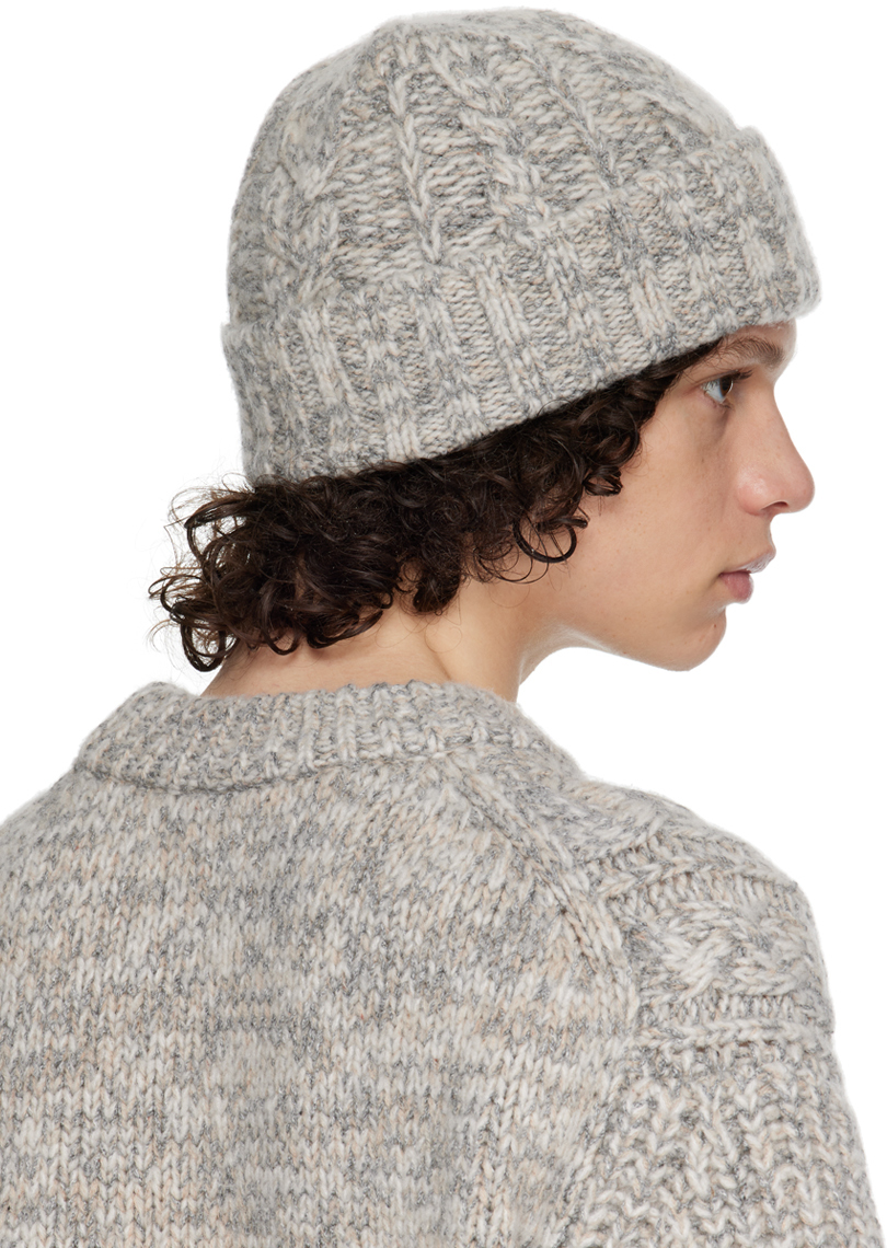 Joseph Gray Marled Beanie Joseph