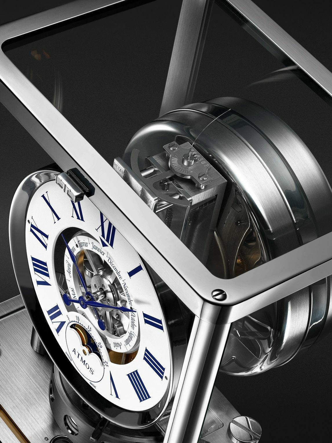 Jaeger-LeCoultre - Atmos Classique Phases de Lune Perpetual Automatic ...