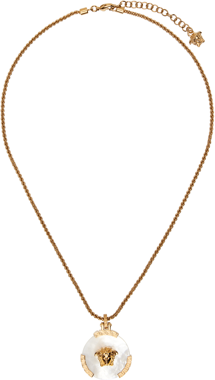 Versace Gold Medusa Necklace Versace