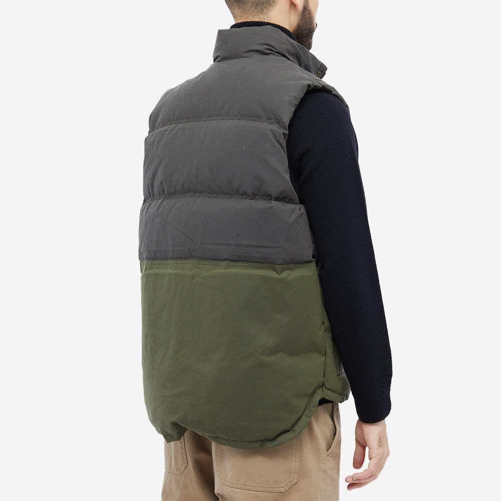 Filson Men's Down Cruiser Vest in Otter Green Filson