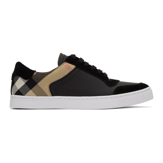 Burberry Black House Check New Reeth Sneakers Burberry