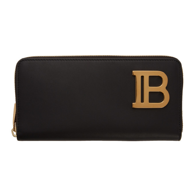 Balmain Black Logo Wallet Balmain