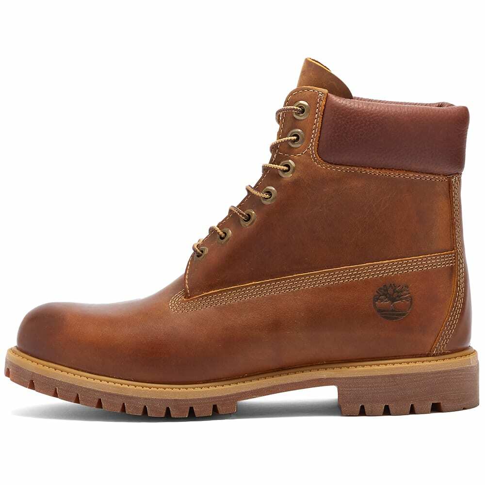 Timberland Men's Heritage 6" Waterproof Boot in Medium Brown Nubuck ...
