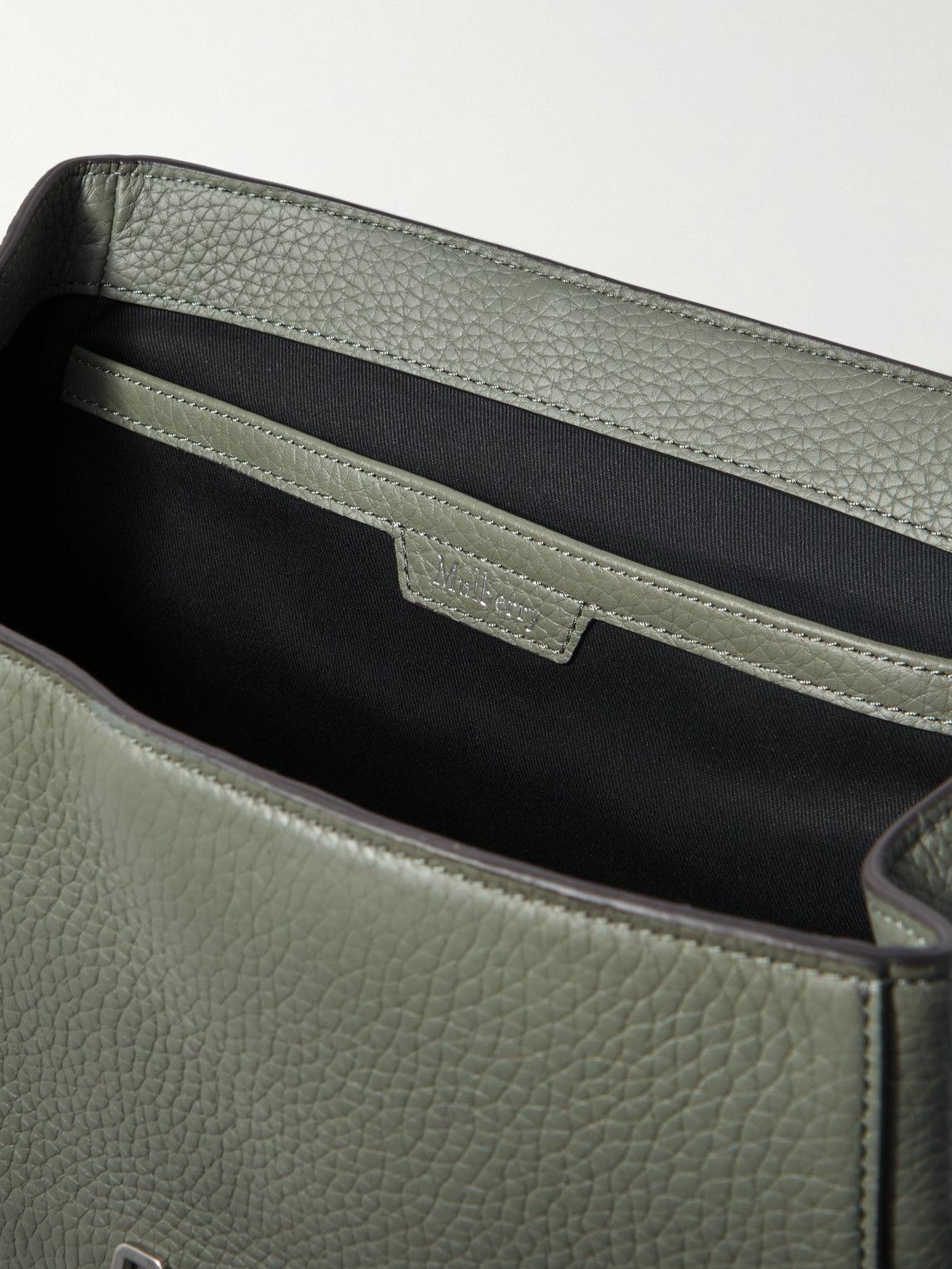 Mulberry - Utility Postman's Buckle Full-Grain Leather Backpack Mulberry