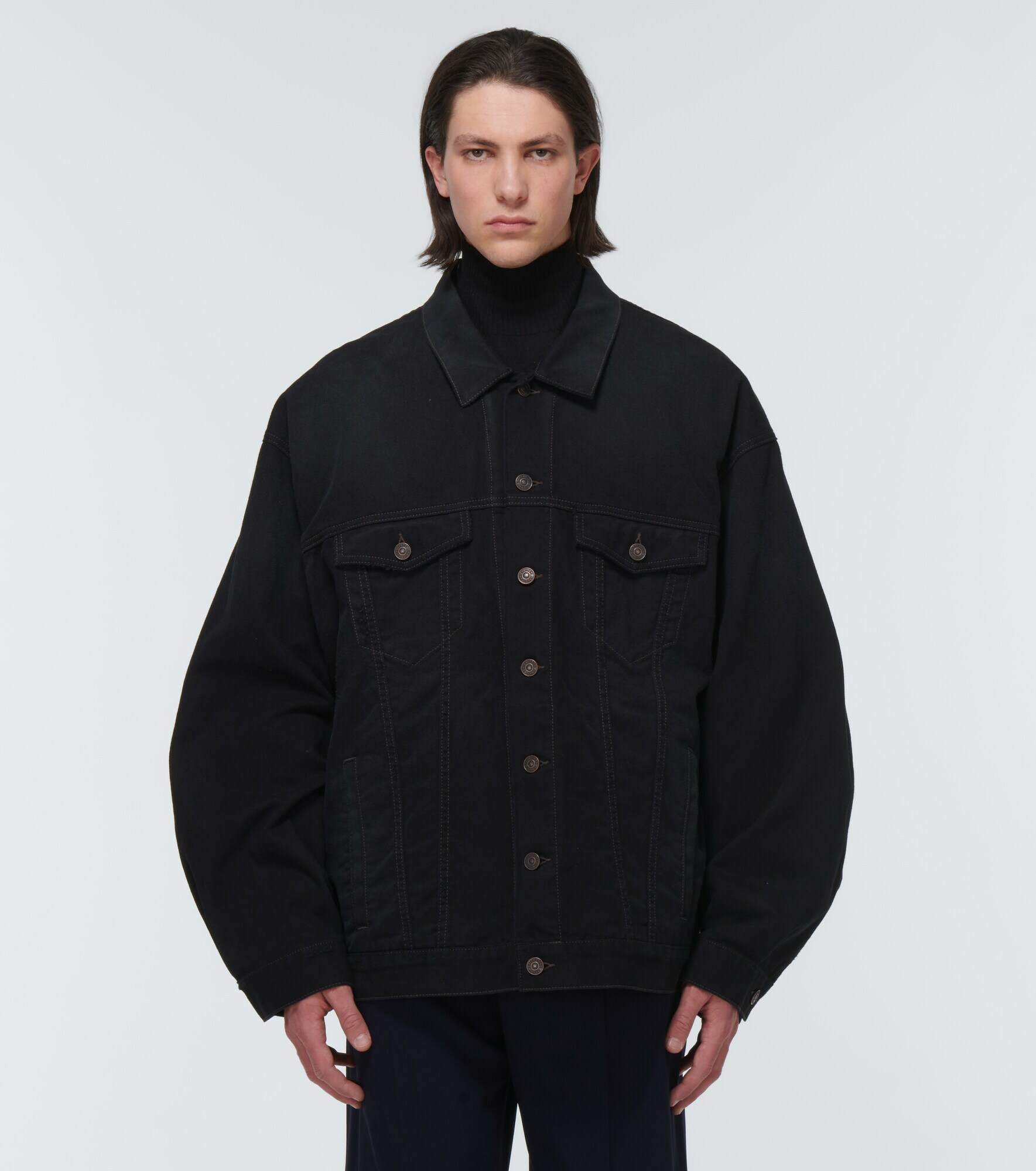 Balenciaga - Oversized denim jacket Balenciaga