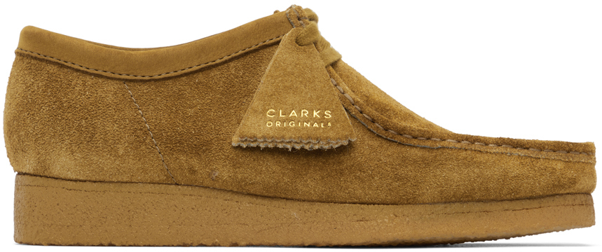 Clarks Originals Tan Wallabee Derbys Clarks Originals