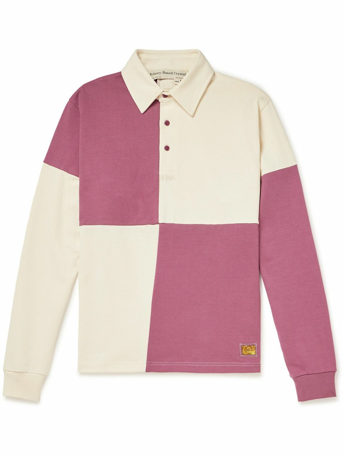 Abc. 123. - Colour-Block Cotton-Jersey Polo Shirt - Pink Advisory Board ...